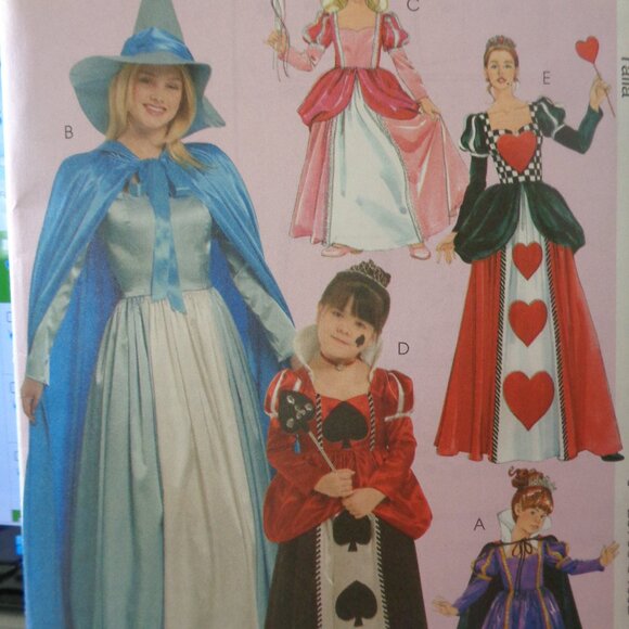 McCall's | Other | Mccalls Sewing Pattern M5954 Child Costumes Princess ...